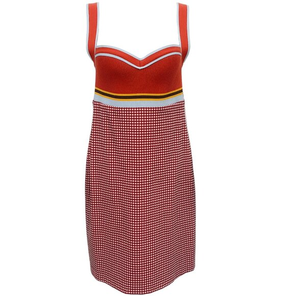 Marni | Dresses | Marni Rust Multi Knit Dress | Poshmark